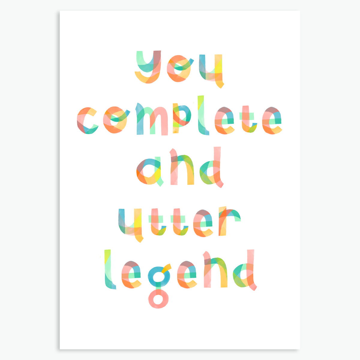 YOU COMPLETE AND UTTER LEGEND – Frog and Gnome